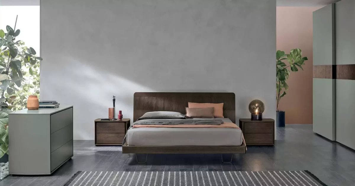 Clio | Easy Modern Wood Bed By Tomasella |Archisesto Chicago